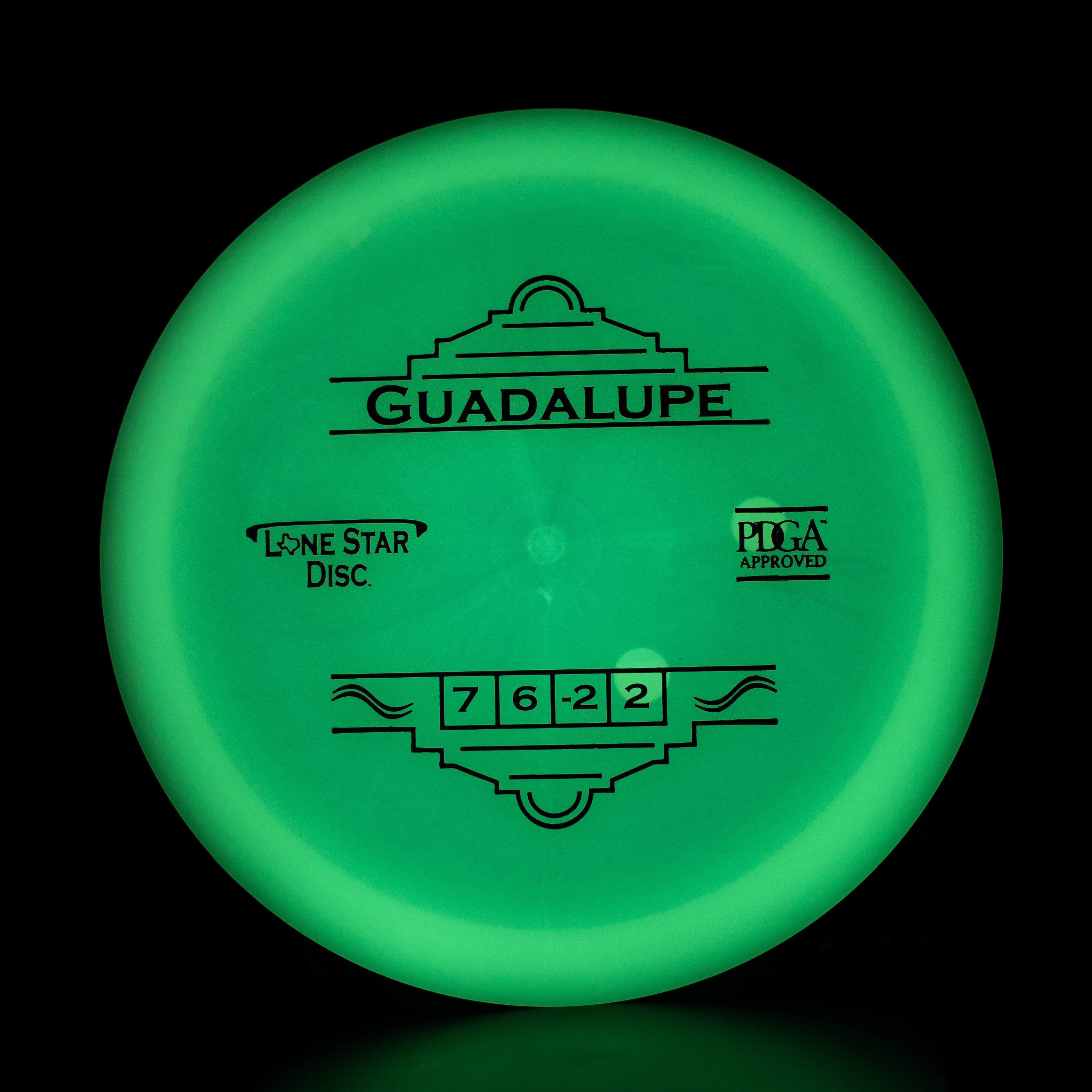 Lone Star Disc Glow Guadalupe (Stock) – Five Foot Death Putt